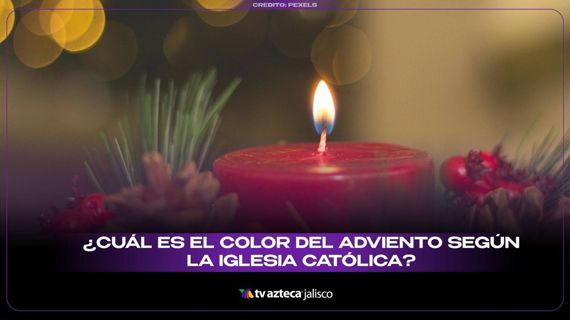 Color del Adviento en la Iglesia Católica: significado del morado y del ...