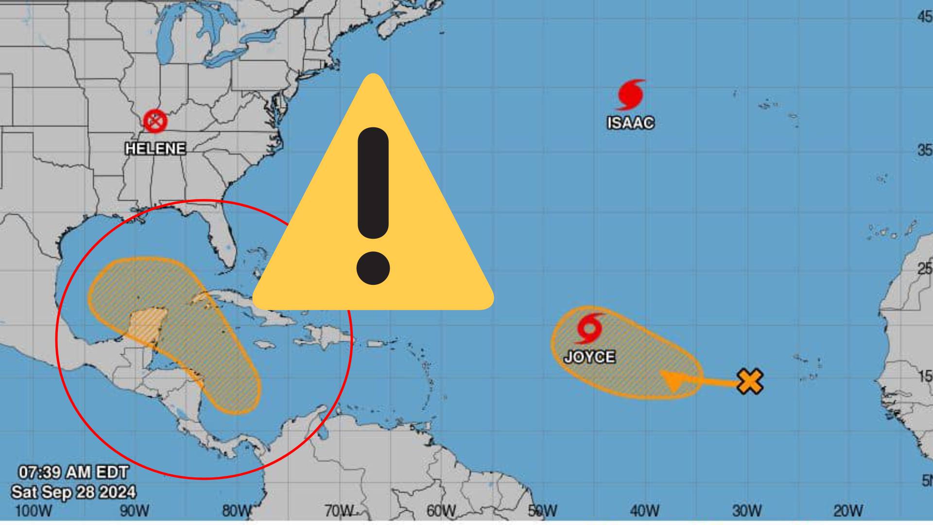 Vigilan zonas de baja presión en el Atlántico: Aumentan probabilidad de desarrollo ciclónico en ...