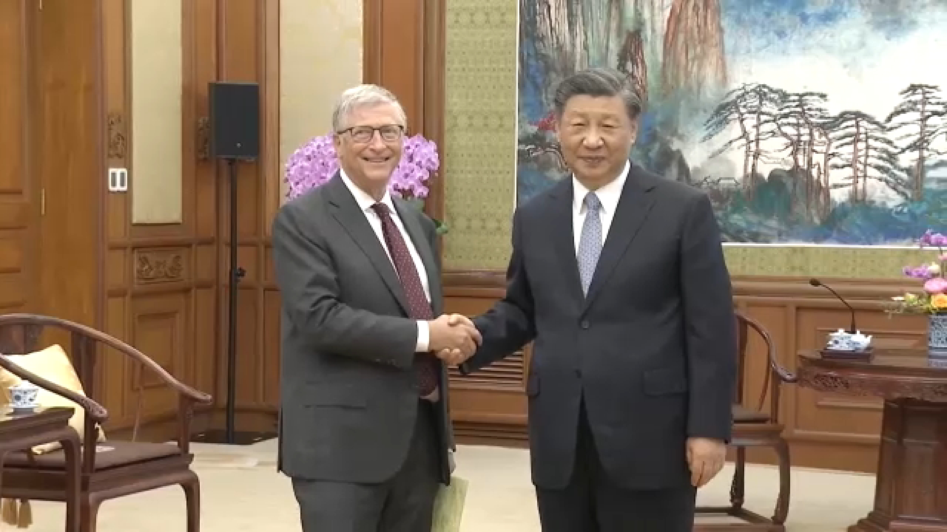 Bill Gates está en China se reúne con Xi Jinping
