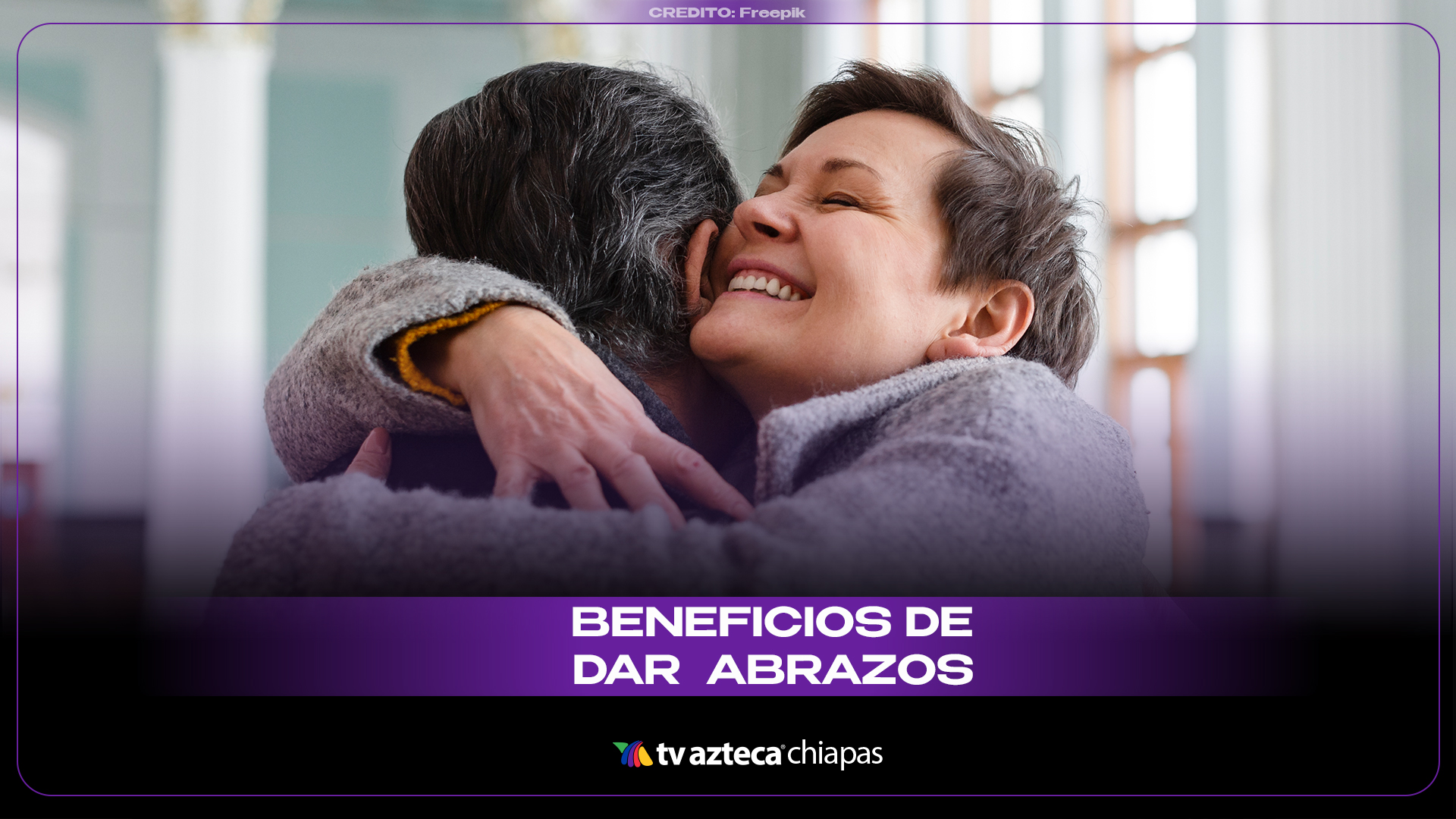 ¡El poder del abrazo! ¿Cuáles son los beneficios de dar abrazos?