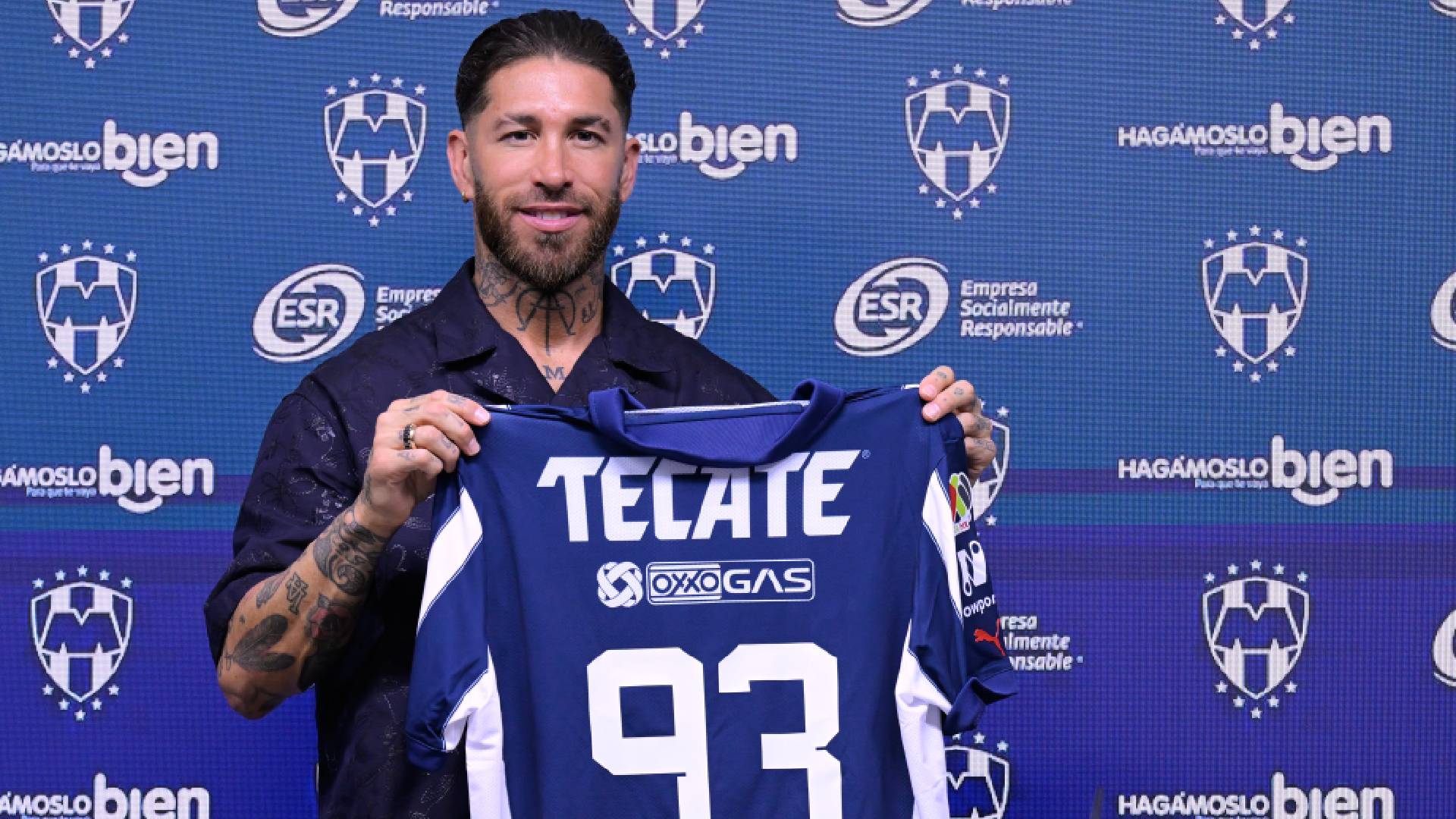 Sergio Ramos revela la fecha en la que debutará con Rayados de Monterrey