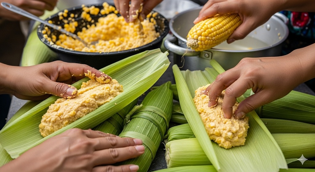 Cómo hacer picte de elote paso a paso: receta tradicional chiapaneca