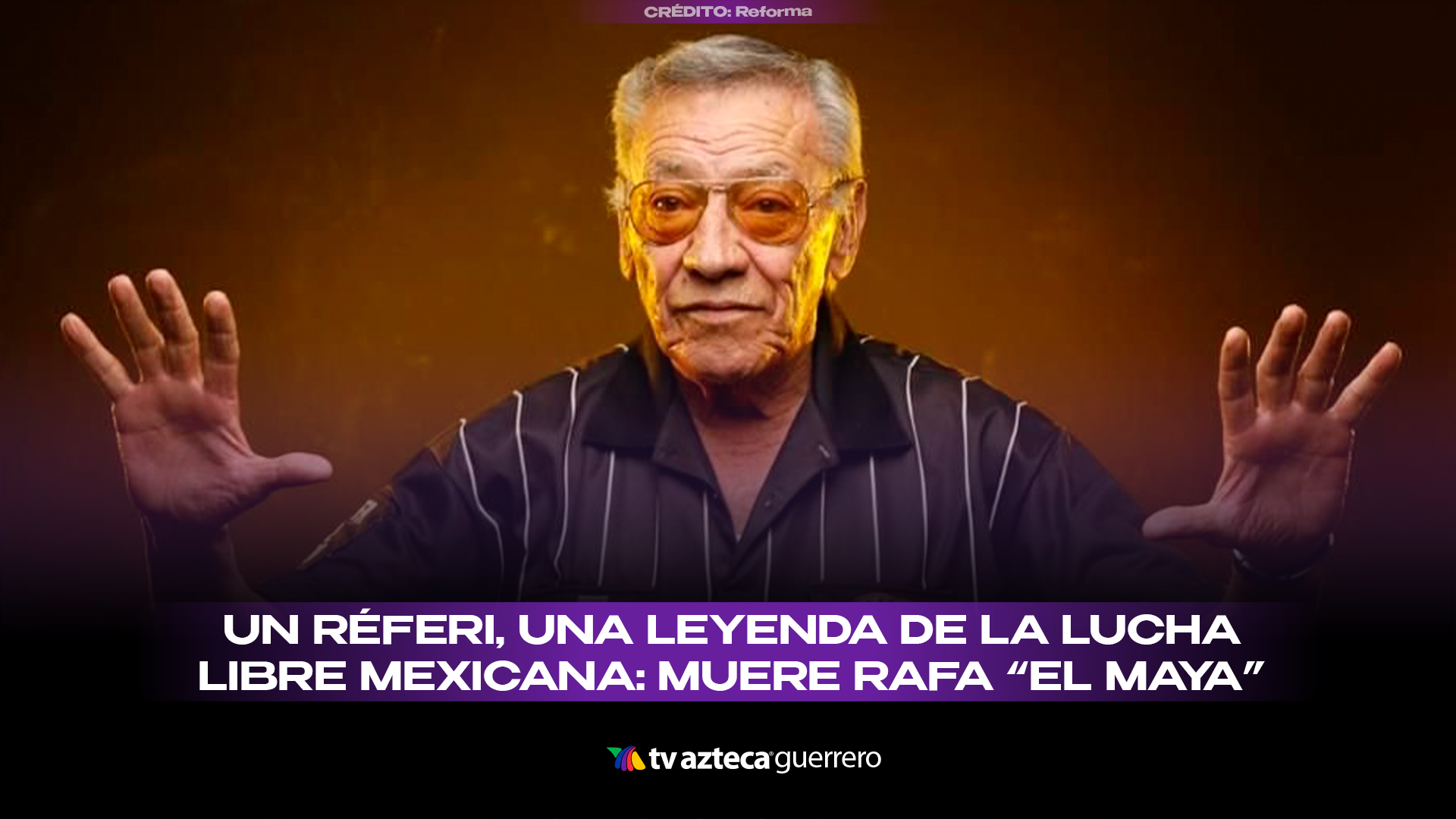 Fallece Rafa "El Maya", leyenda de la lucha libre mexicana y réferi del ...