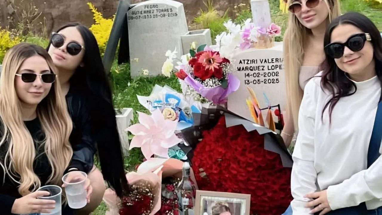 Vivian de la Torre comparte fotografía en la tumba de la influencer Valeria Márquez ¿Qué dijo?