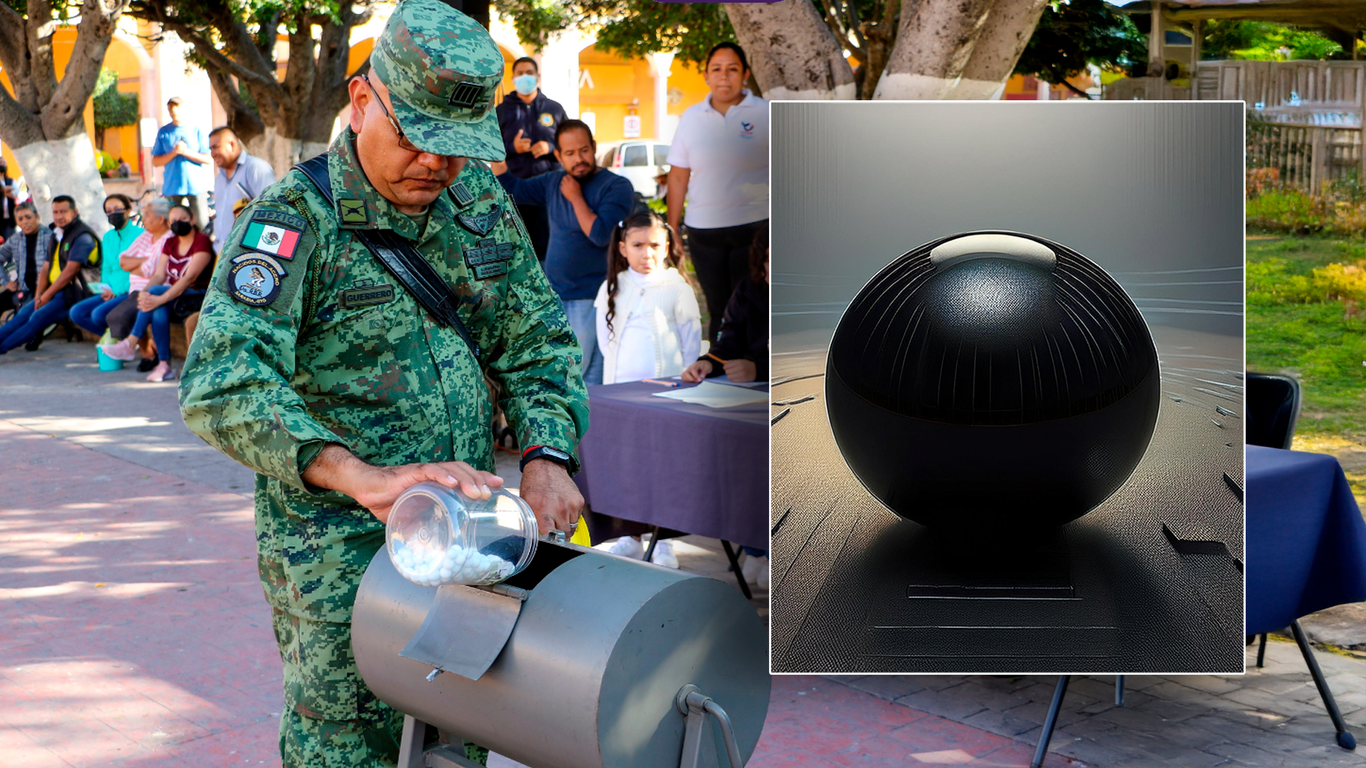 Sorteo militar 2024: ¿Qué significa que te salga la bola negra?