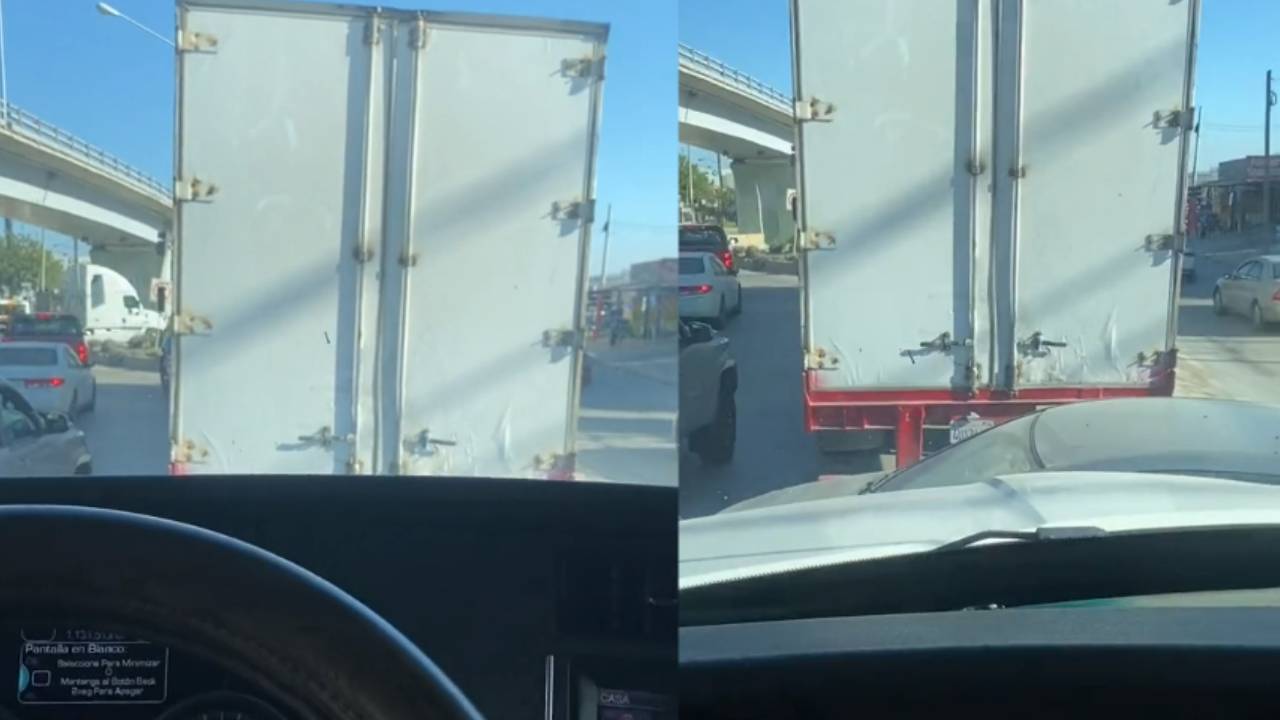 Trailero da consejos de cómo manejar para evitar accidentes