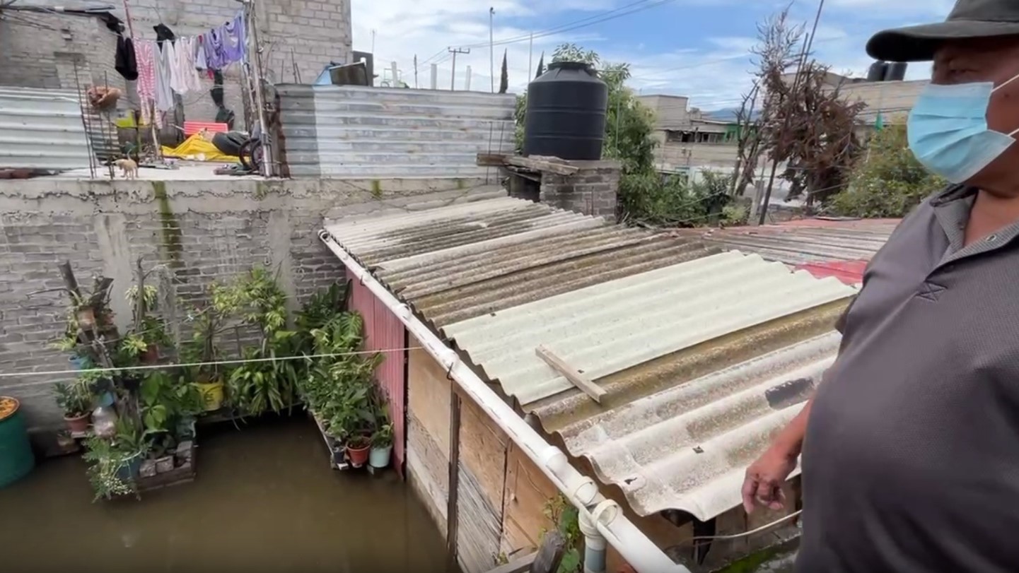 Inundaciones En Valle De Chalco Habitantes Viven En Sus Azoteas