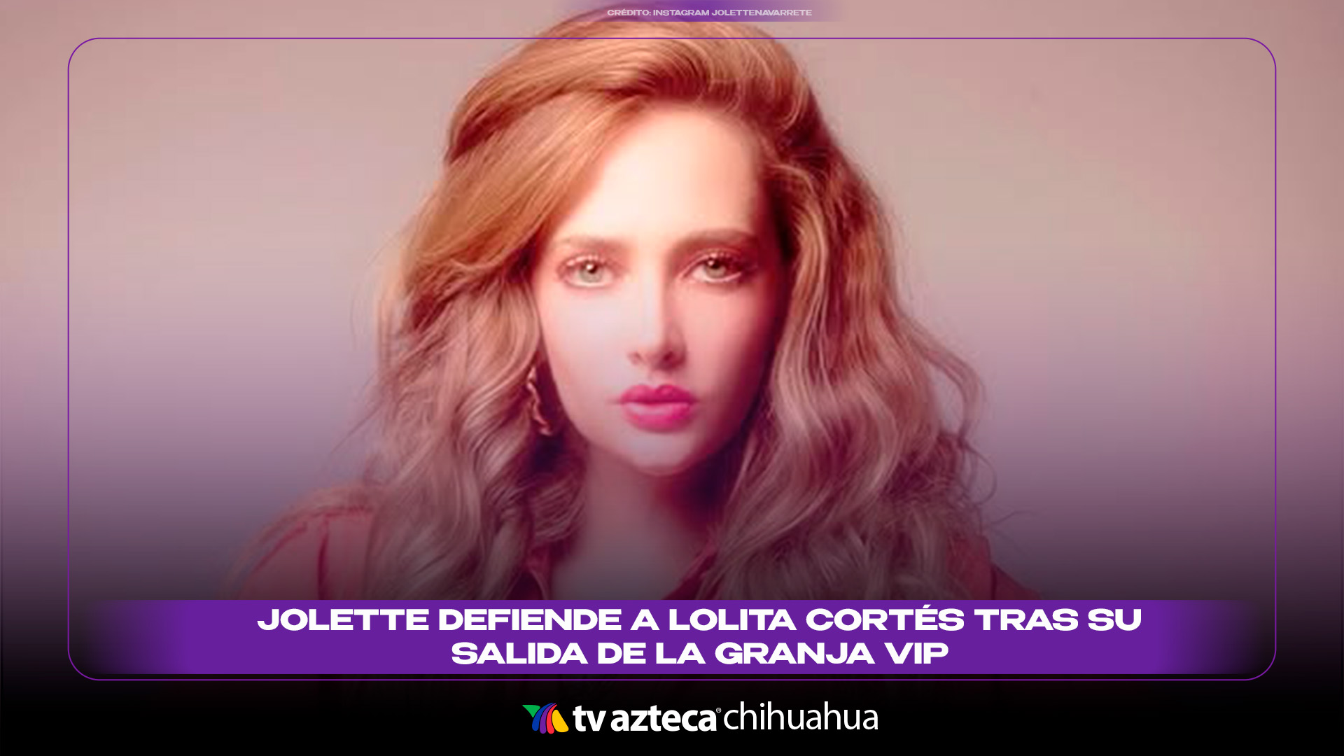 Jolette sorprende al defender a Lolita Cortés tras su salida de La ...