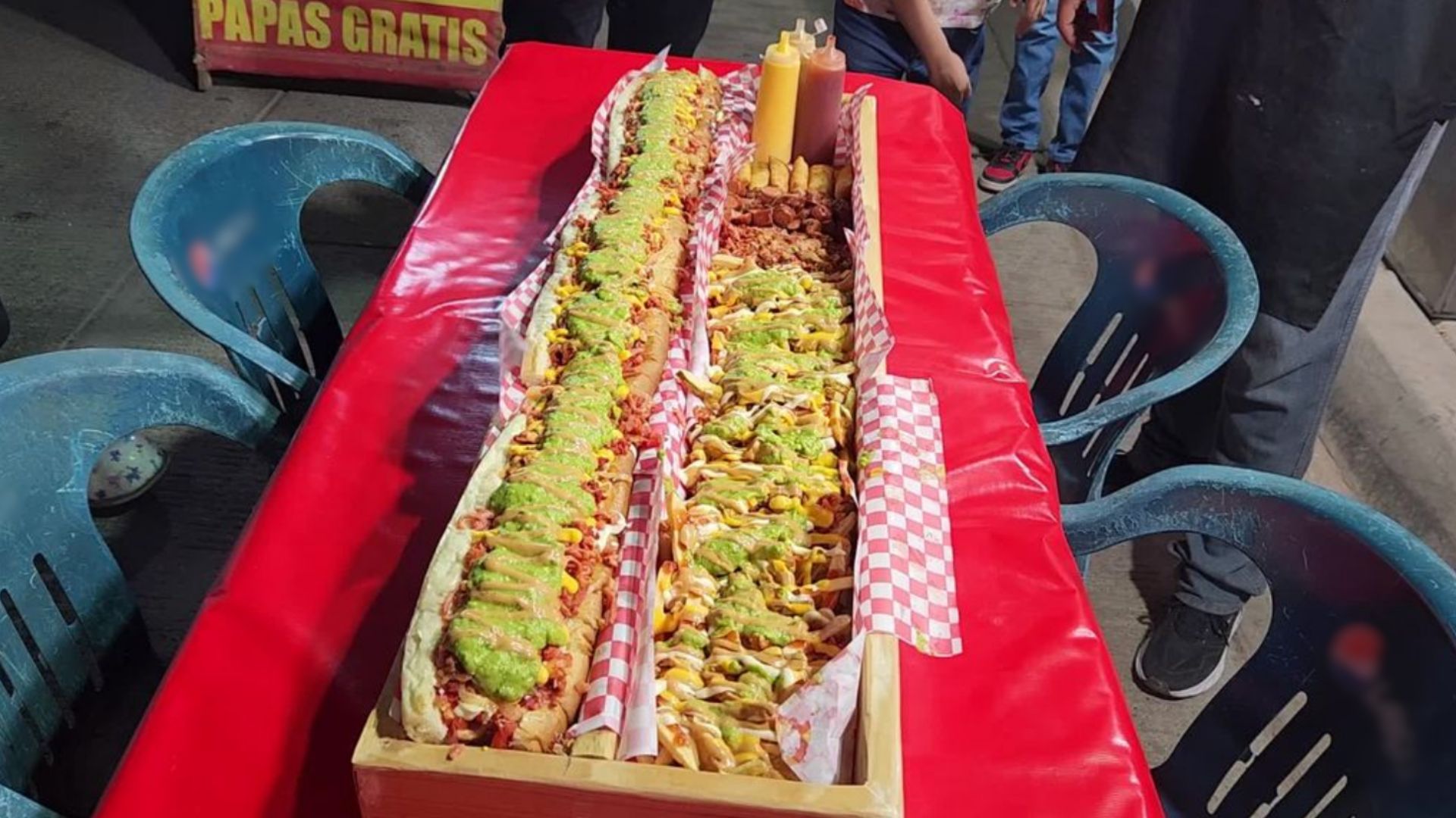 El hot dog más grande de México lo encuentras en Los Mochis: así fue su ...