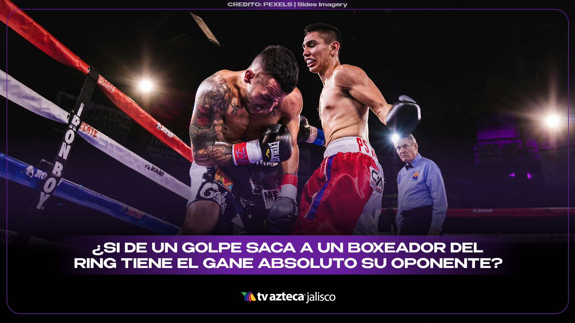 Boxeo: ¿Qué dice el reglamento si un golpe saca a un peleador del ring?