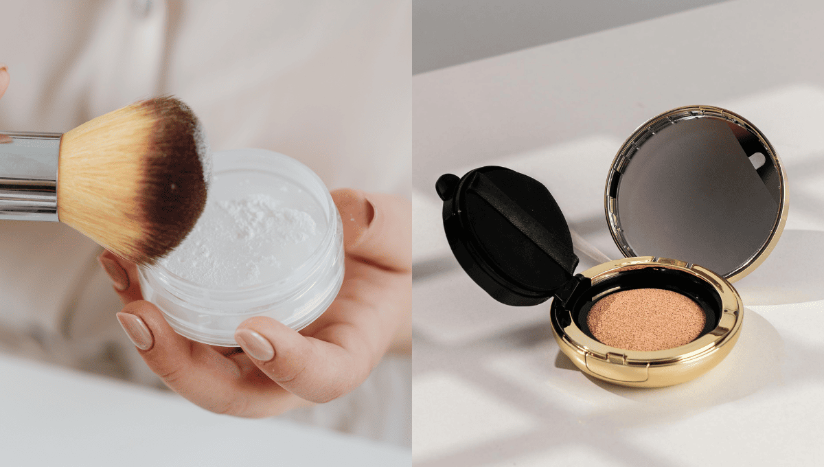 ¿Qué es mejor, el polvo compacto o suelto?