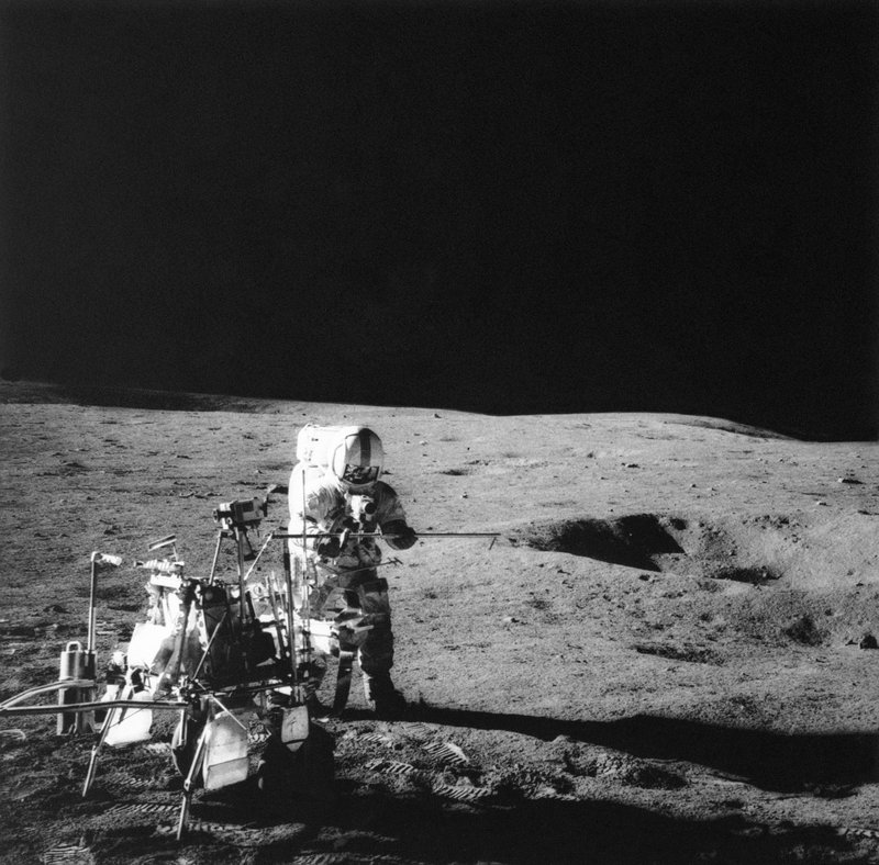 Encontraron el sitio donde se jugó golf por primera vez en la Luna