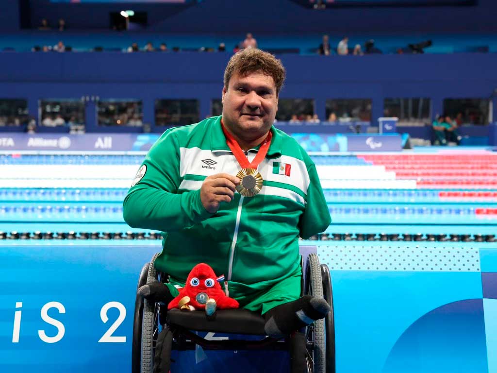 Arnulfo Castorena conquistó su séptimo oro paralímpico