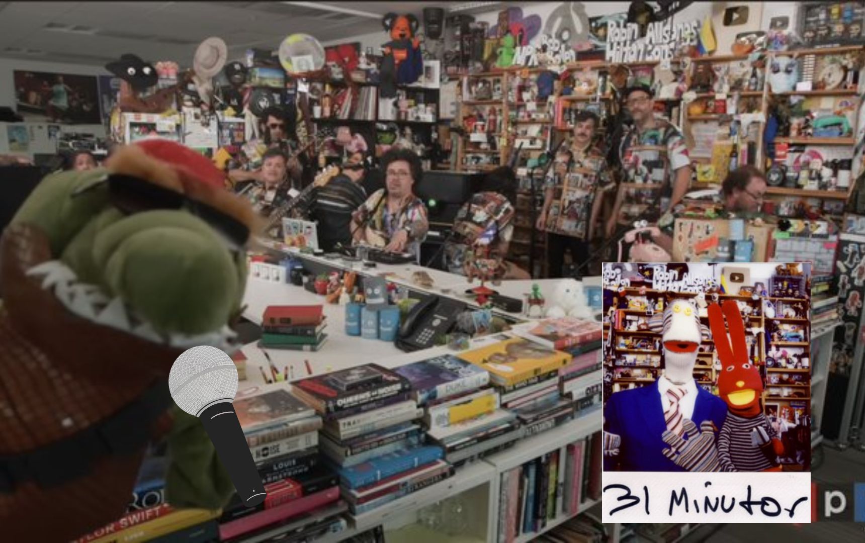31 Minutos conquista Tiny Desk con sátira política y rompe récord de ...