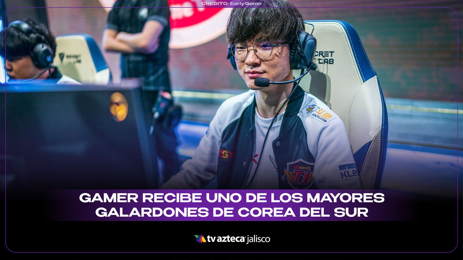 ¡HISTÓRICO! Faker recibe la medalla al mérito deportivo más alta de ...