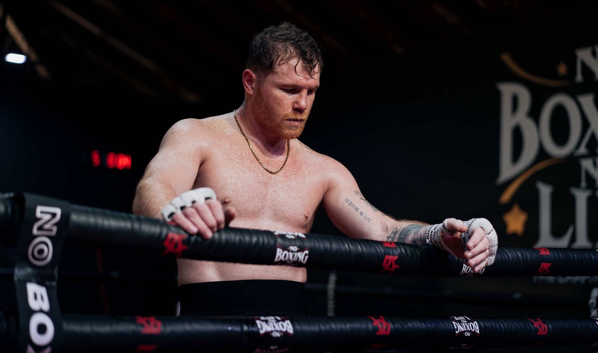 Así es el campamento de Saúl "Canelo" Álvarez en Lake Tahoe