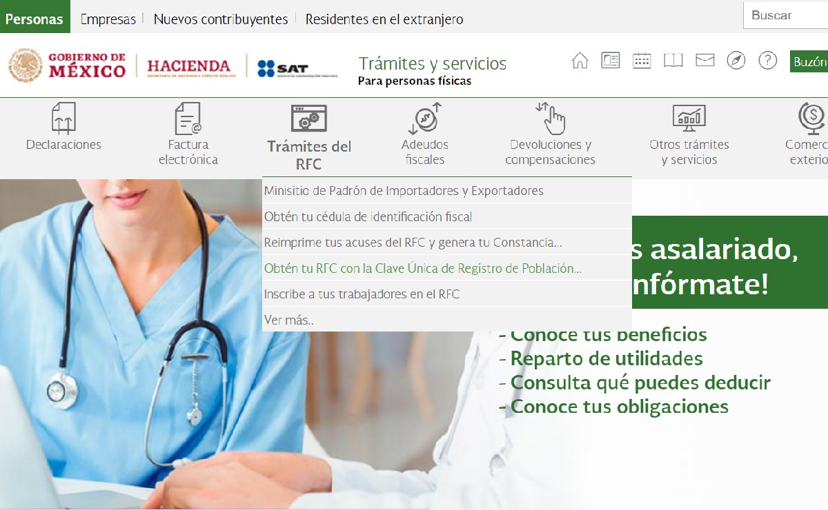 Rfc Con Homoclave Sat Consultar Y Tramitar Cómo Generar O Consultar
