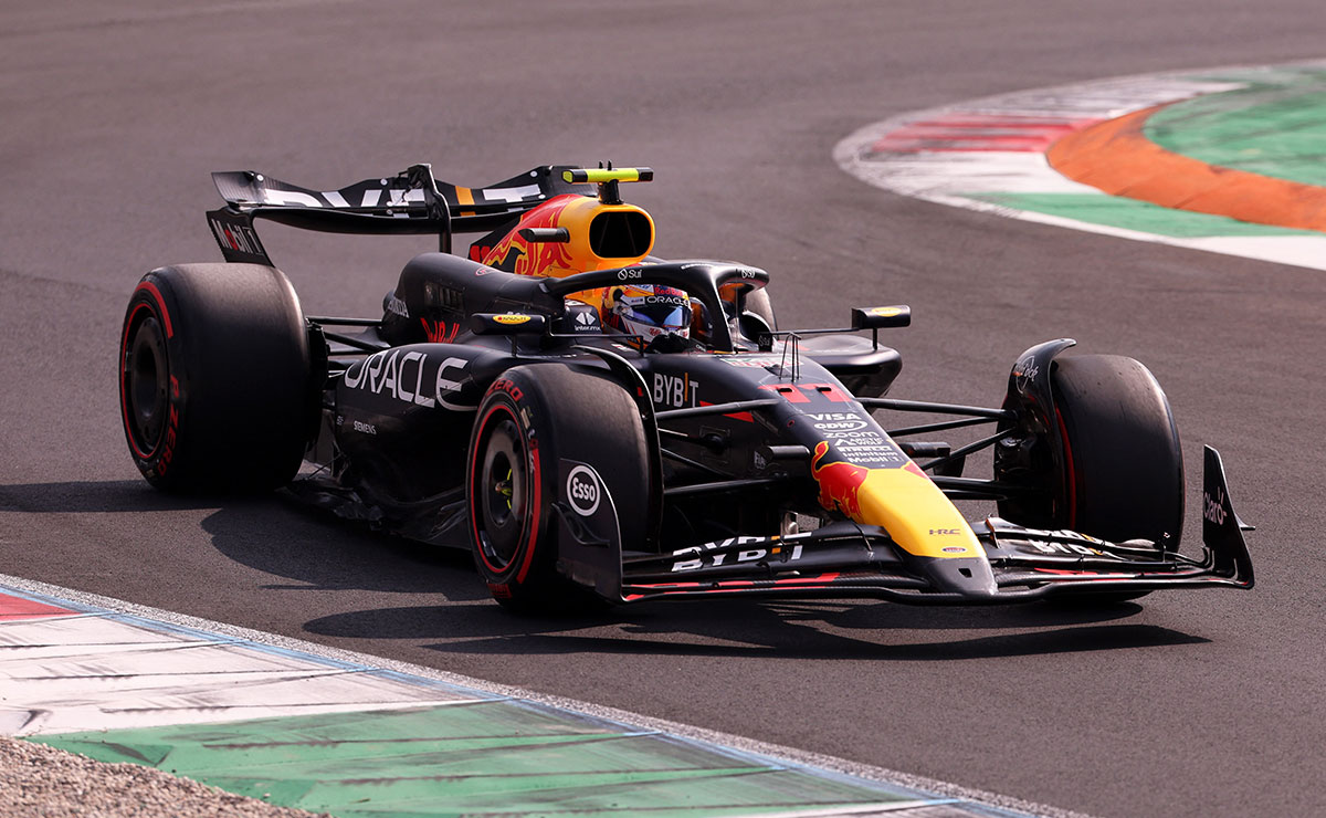 Checo Pérez clasifica octavo en el Gran Premio de Italia