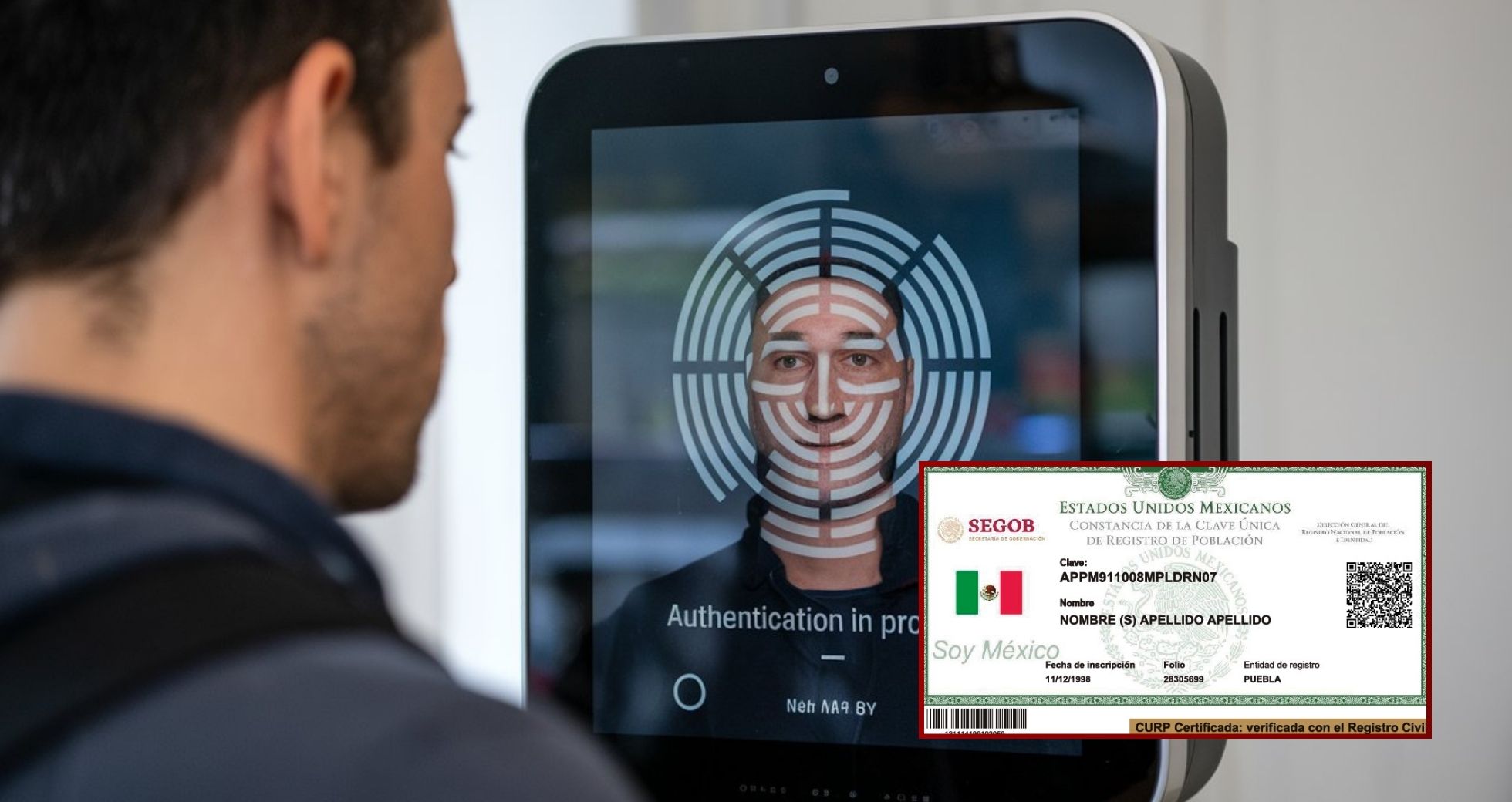 ¿Cuándo comenzará a ser obligatoria la CURP Biométrica?