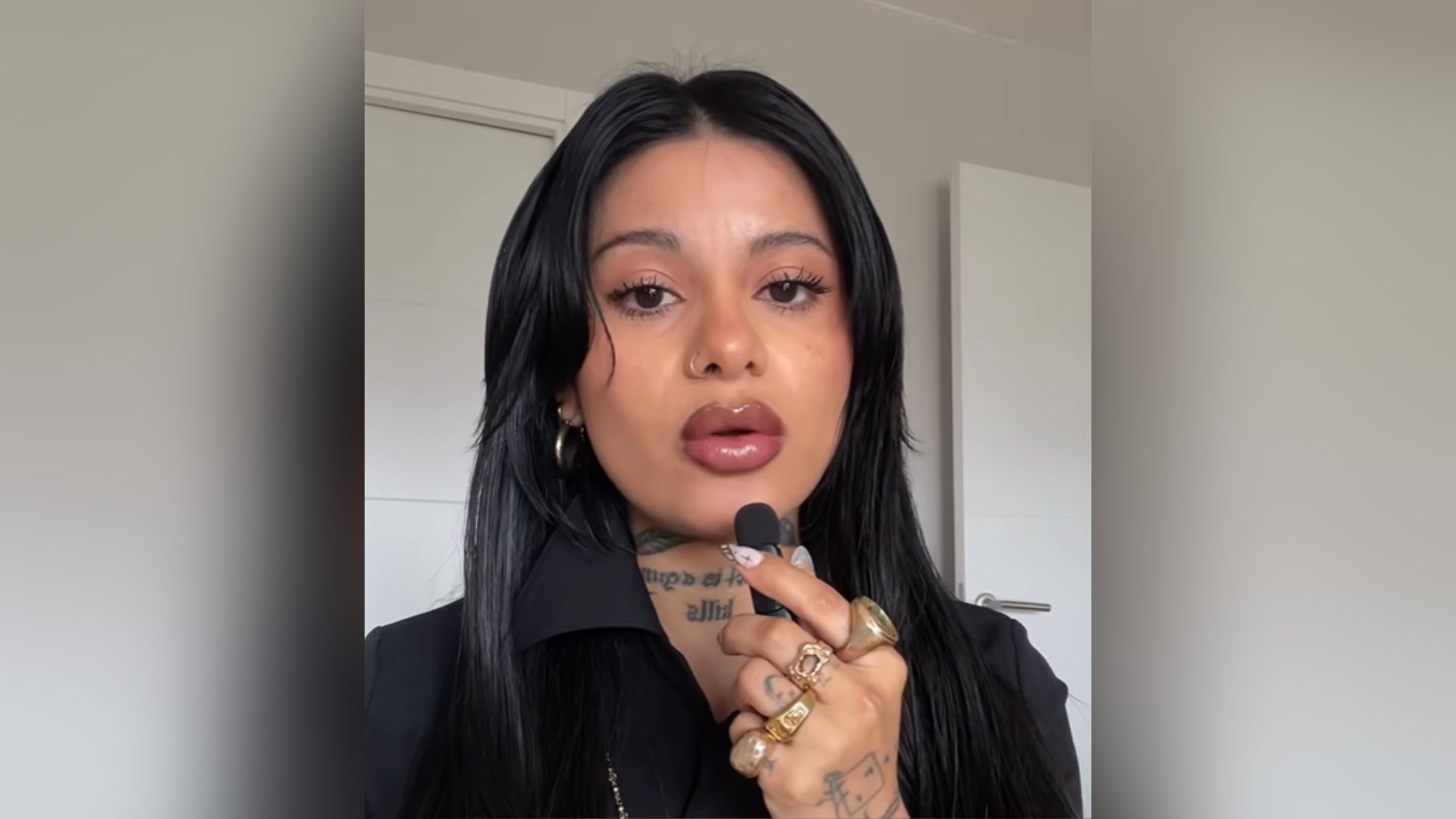 Dagna Mata modelo del video de Nodal ROMPE el silencio, revela cómo la ...