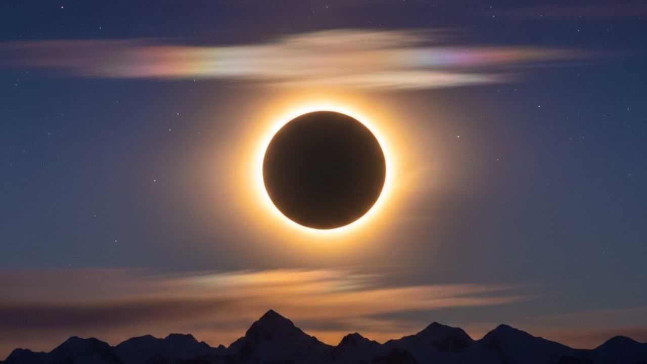 Momento exacto en que se verá el "anillo de fuego" del eclipse solar ...