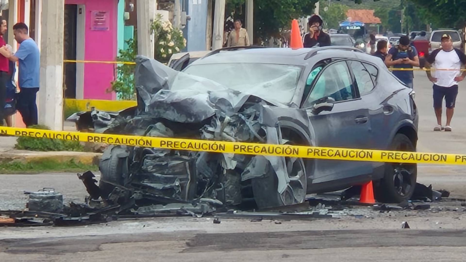 Reporte vial en Mérida por fuerte accidente mortal