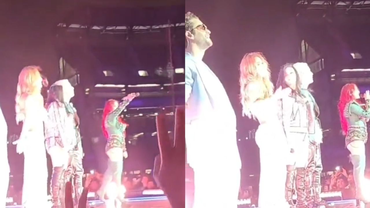 VIDEO: Fan lanza una pulsera y le da un duro golpe a Anahí en concierto ...