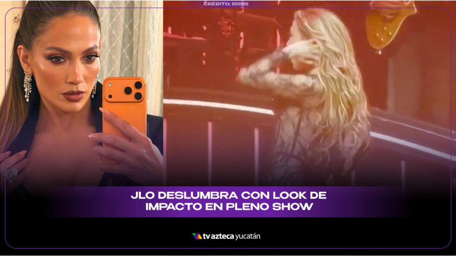 Outfit de Jennifer Lopez que caer para mostrar atributos en Las Vegas