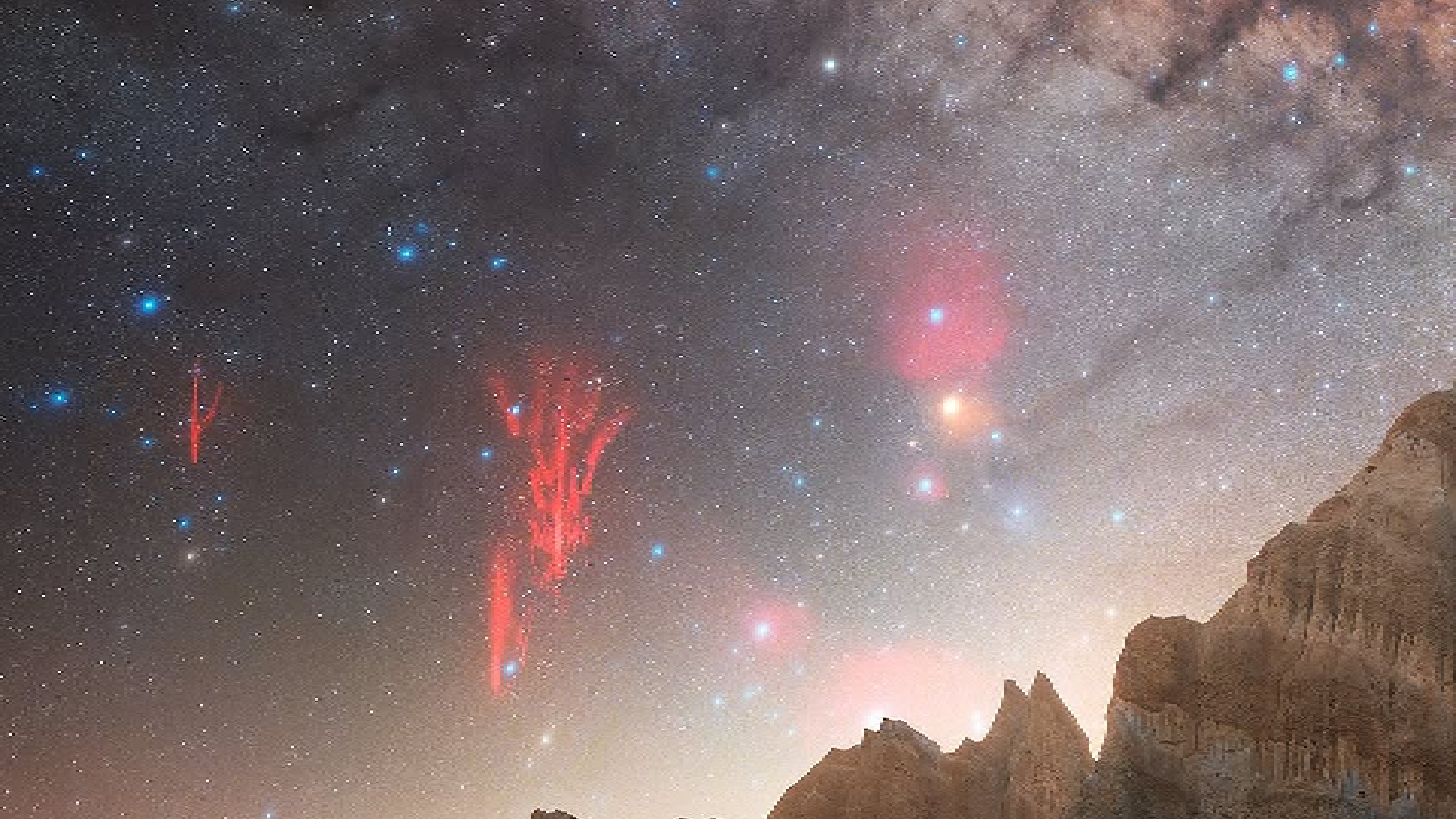 ¿Qué son los relámpagos rojos captados en Nueva Zelanda y cómo se originan?