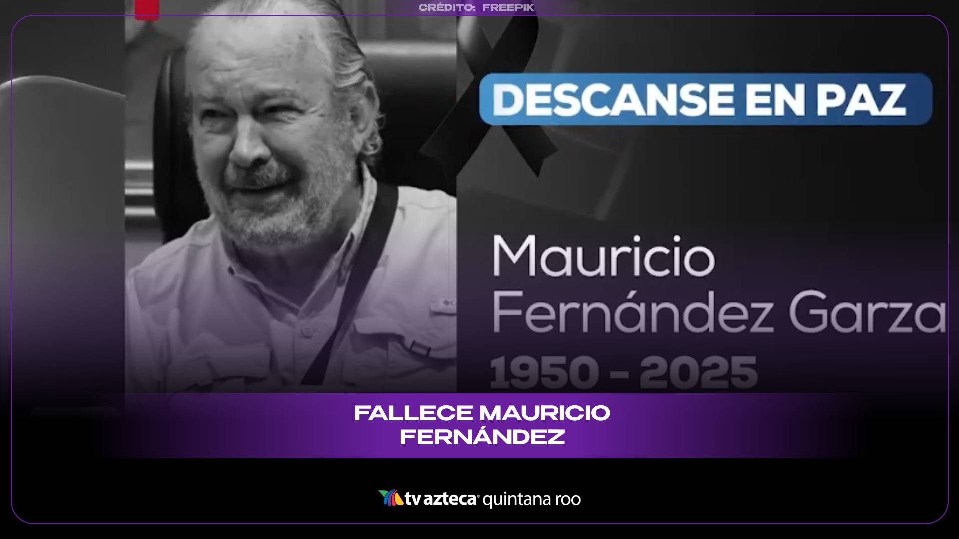Fallece Mauricio Fernández a sus 75 años, un político con legado ejemplar