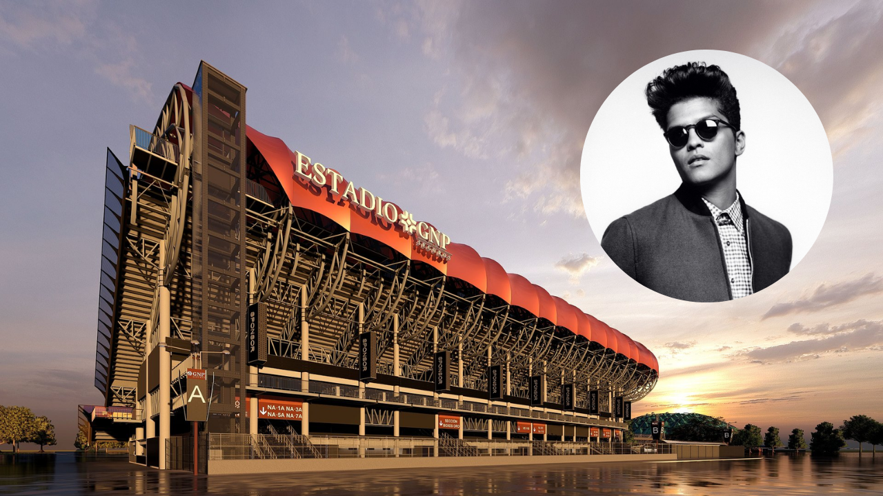 Bruno Mars vuelve a México e inaugurará el Estadio GNP Seguros, antes ...