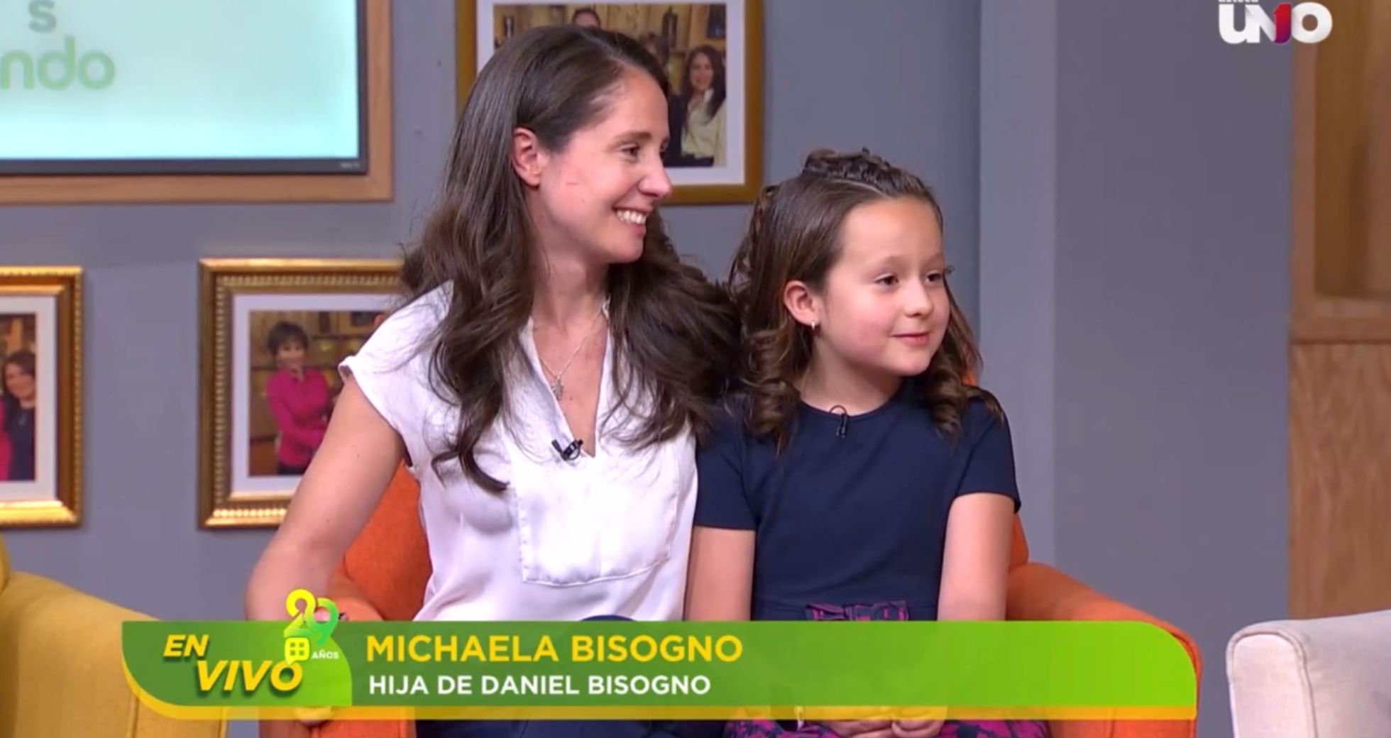 Michaela, hija de Daniel Bisogno, y Cristina Riva Palacio lo ...