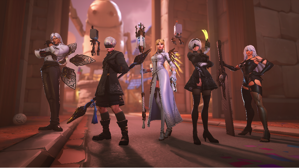 Detalles de la colaboración entre Overwatch x NieR: Automata