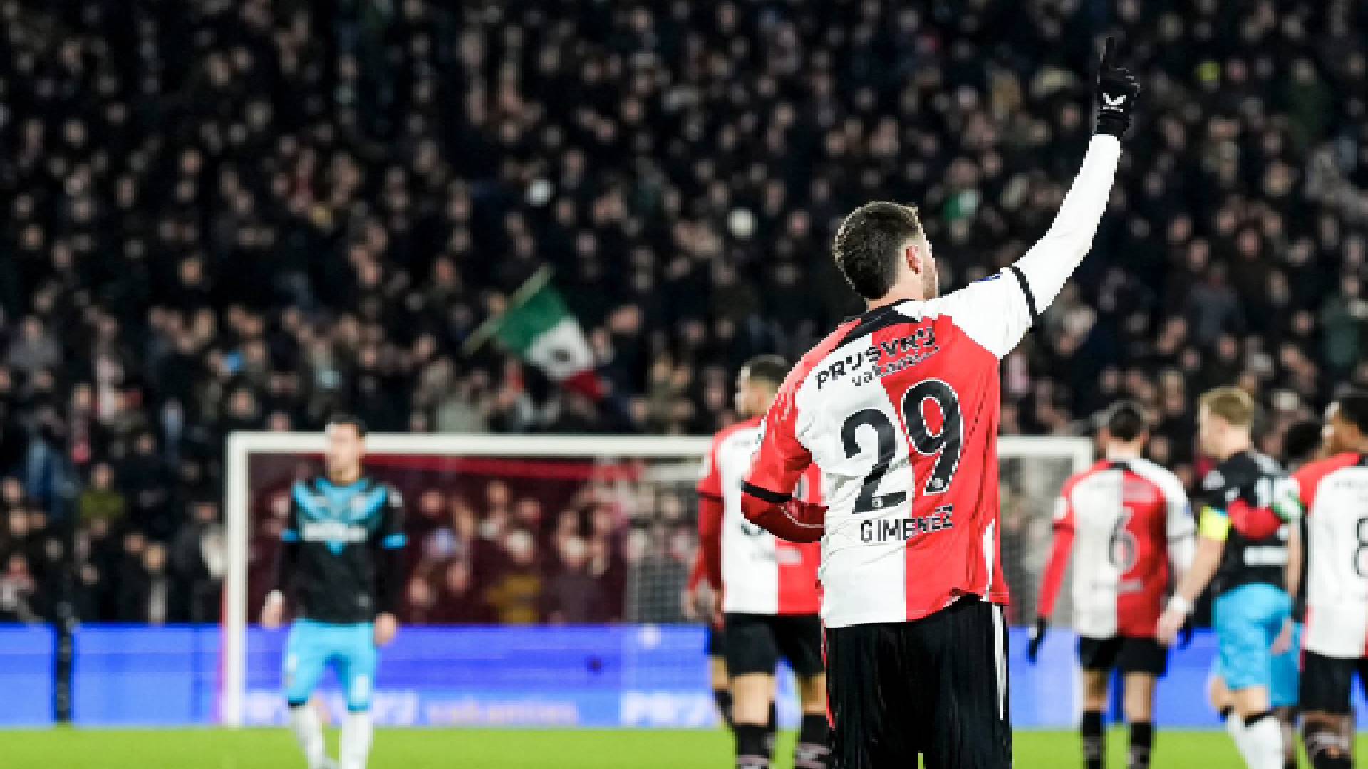 VIDEO Santiago Giménez marcó un Hat-Trick con el Feyenoord vs Heracles