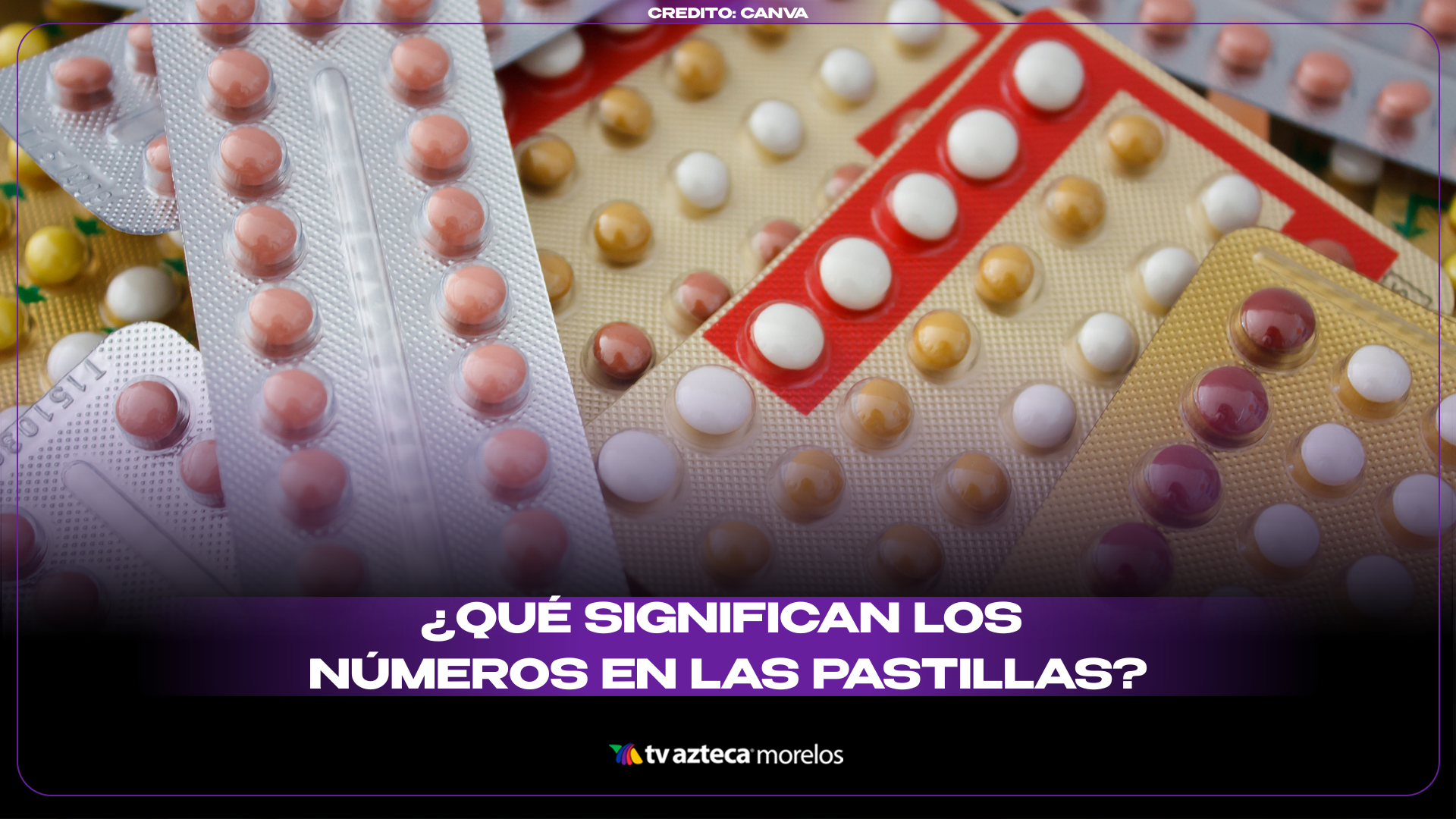 ¿Qué significan los números en las pastillas? Esta información puede ...