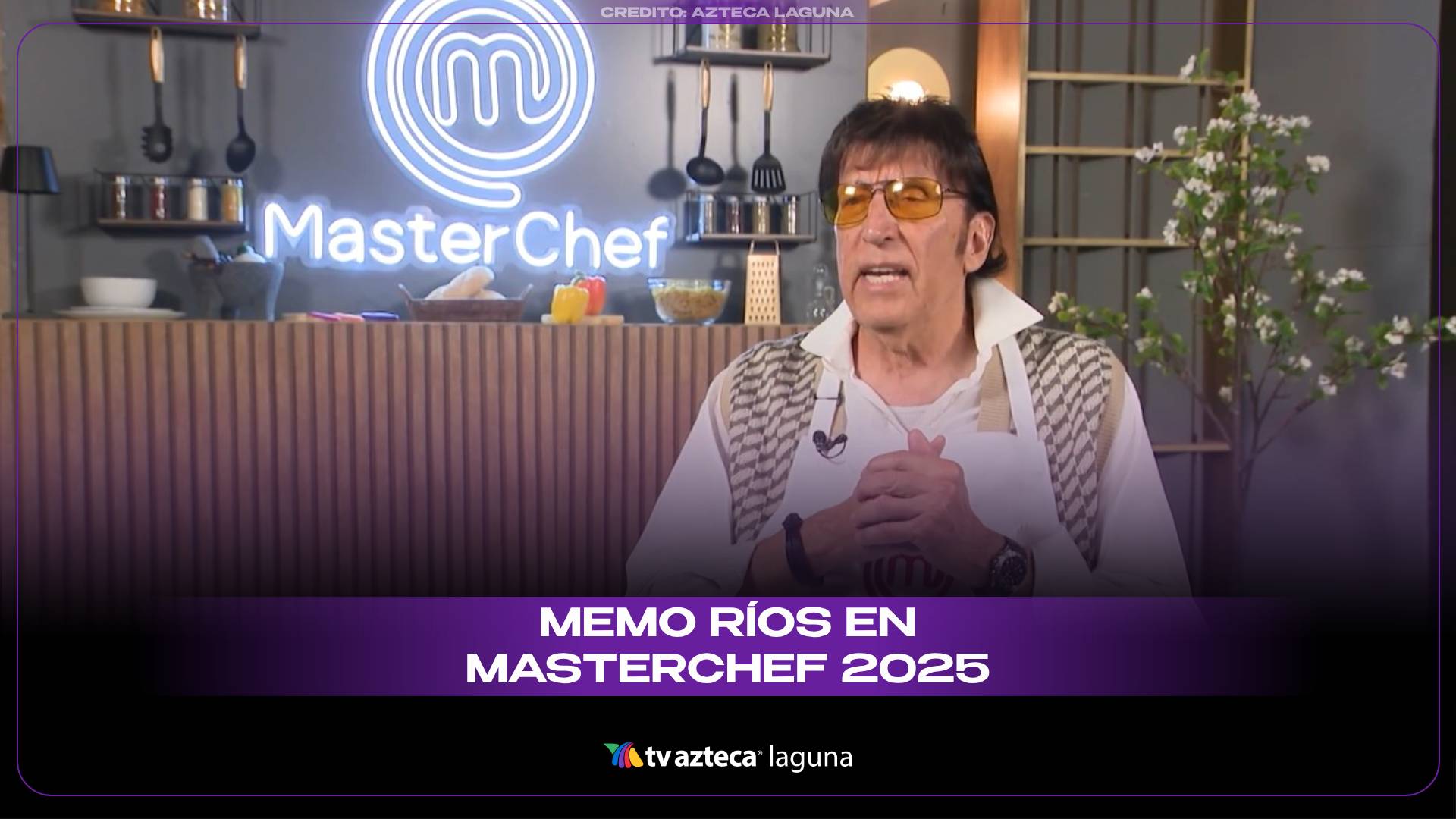 MasterChef Celebrity 2025: Memo Ríos está listo para participar