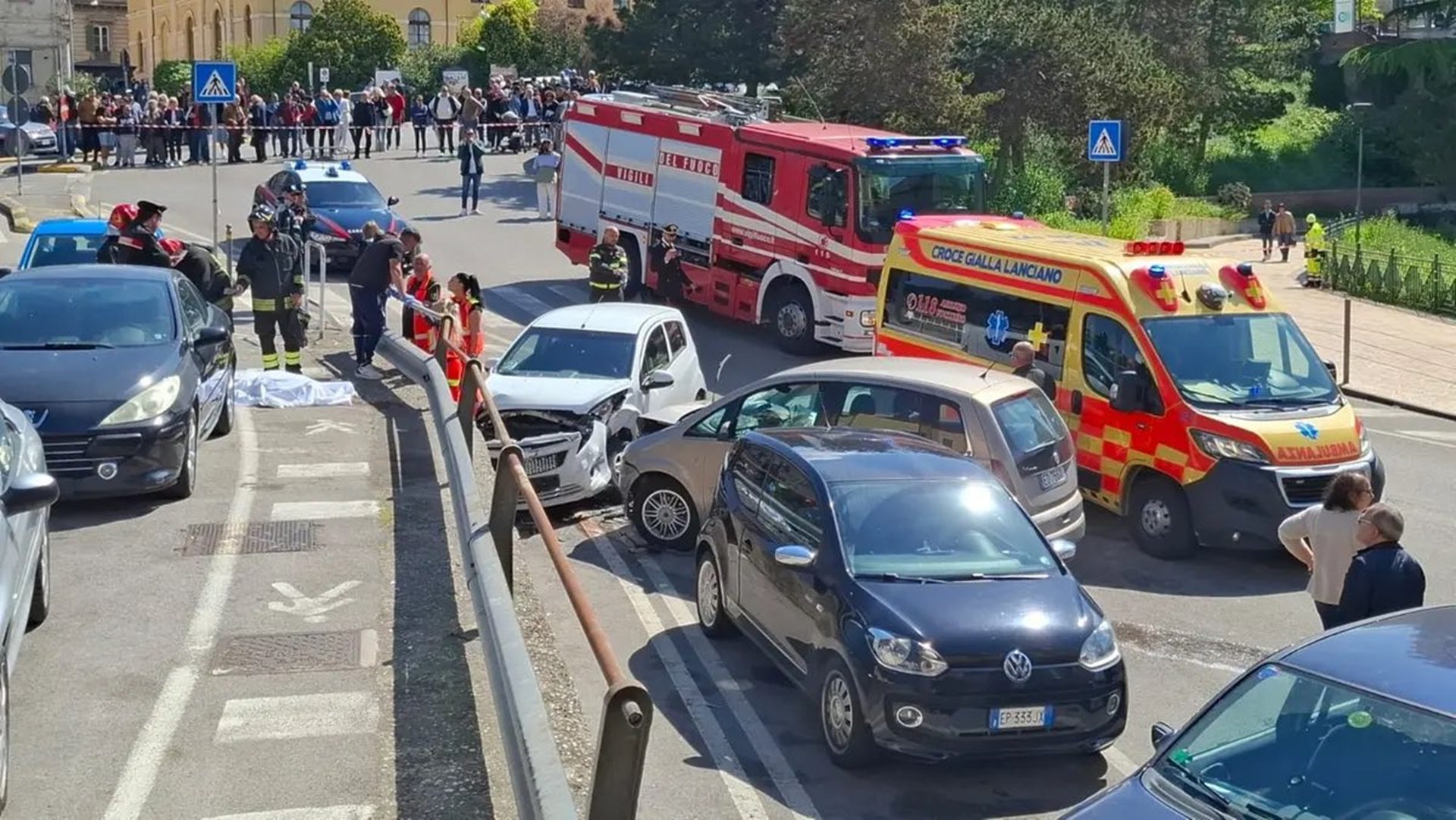 Atropellamiento masivo en Italia: confirman un muerto y dos heridas HOY ...