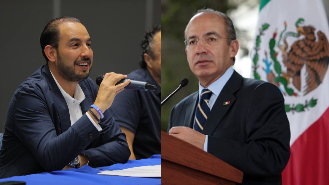 Felipe Calderón y Marko Cortés se pelean por 'caída' del PAN