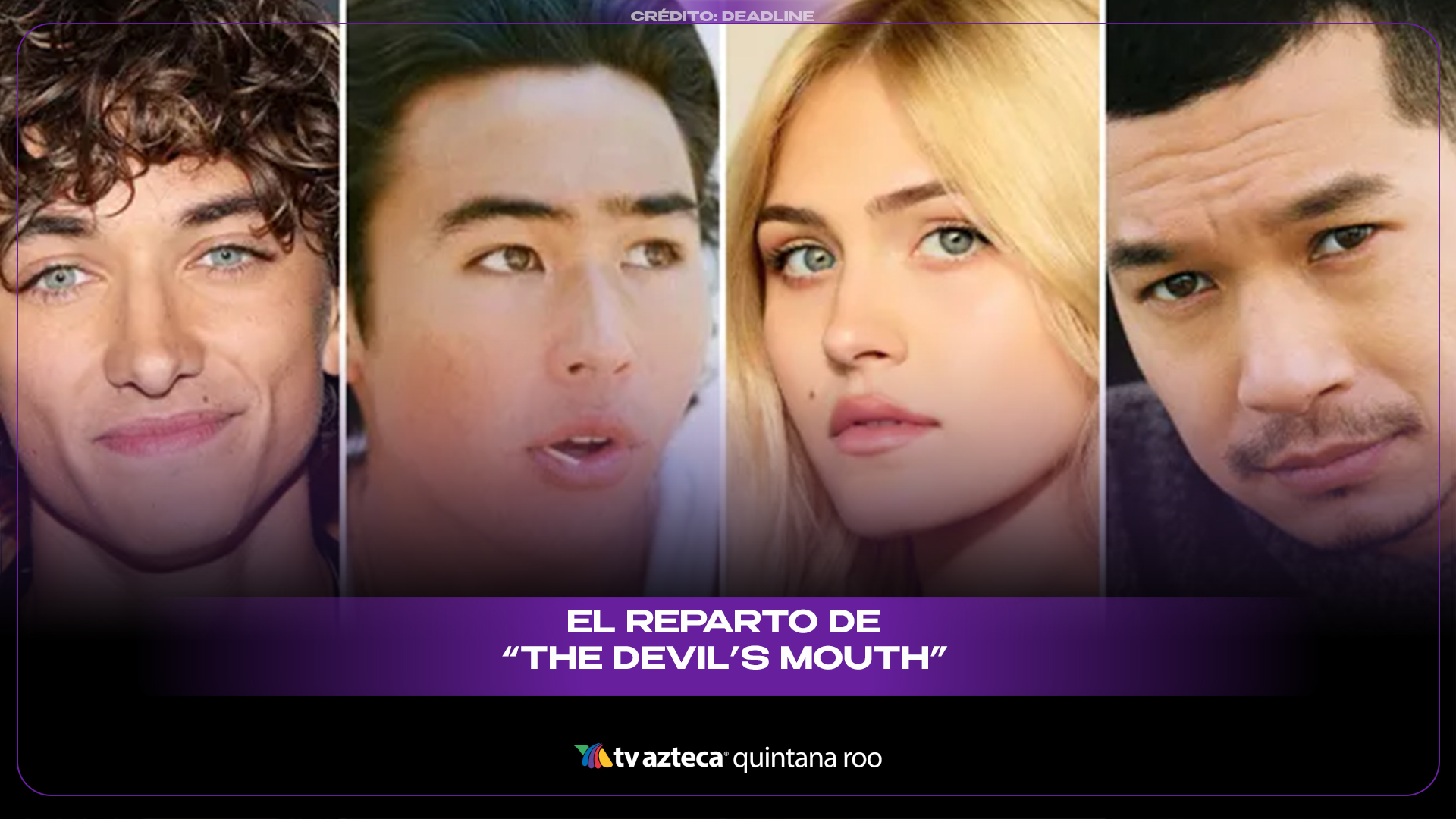 El reparto de “The Devil’s Mouth”