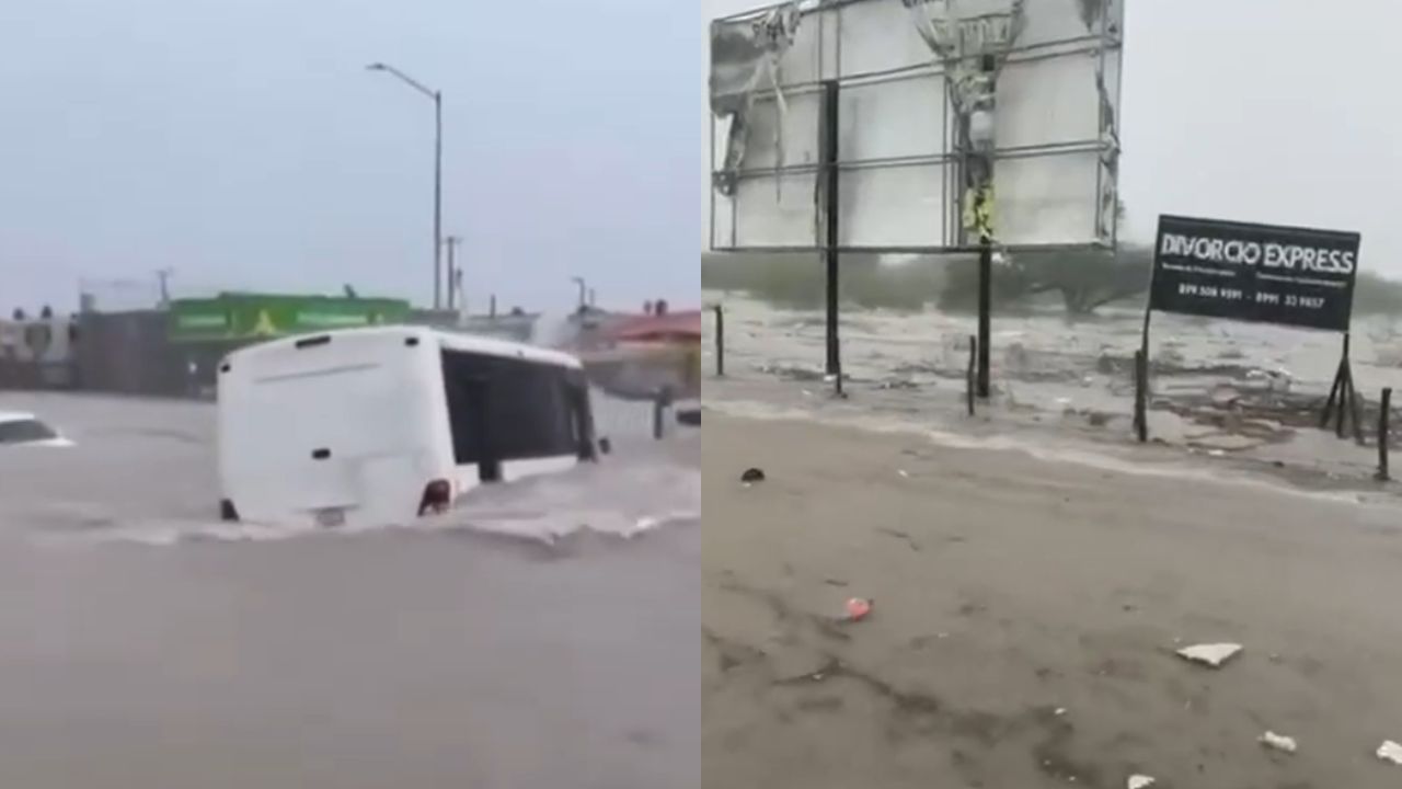 VIDEO: Lluvias en Reynosa, Tamaulipas, dejan colonias inundadas y ...