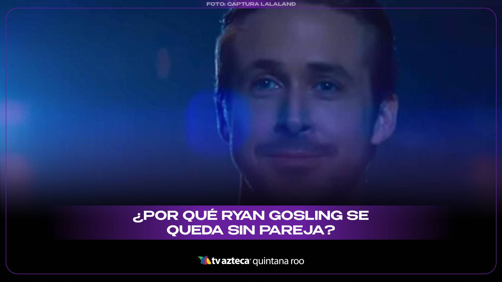 ¿Por qué Ryan Gosling se queda sin pareja en las películas? Aquí la razón