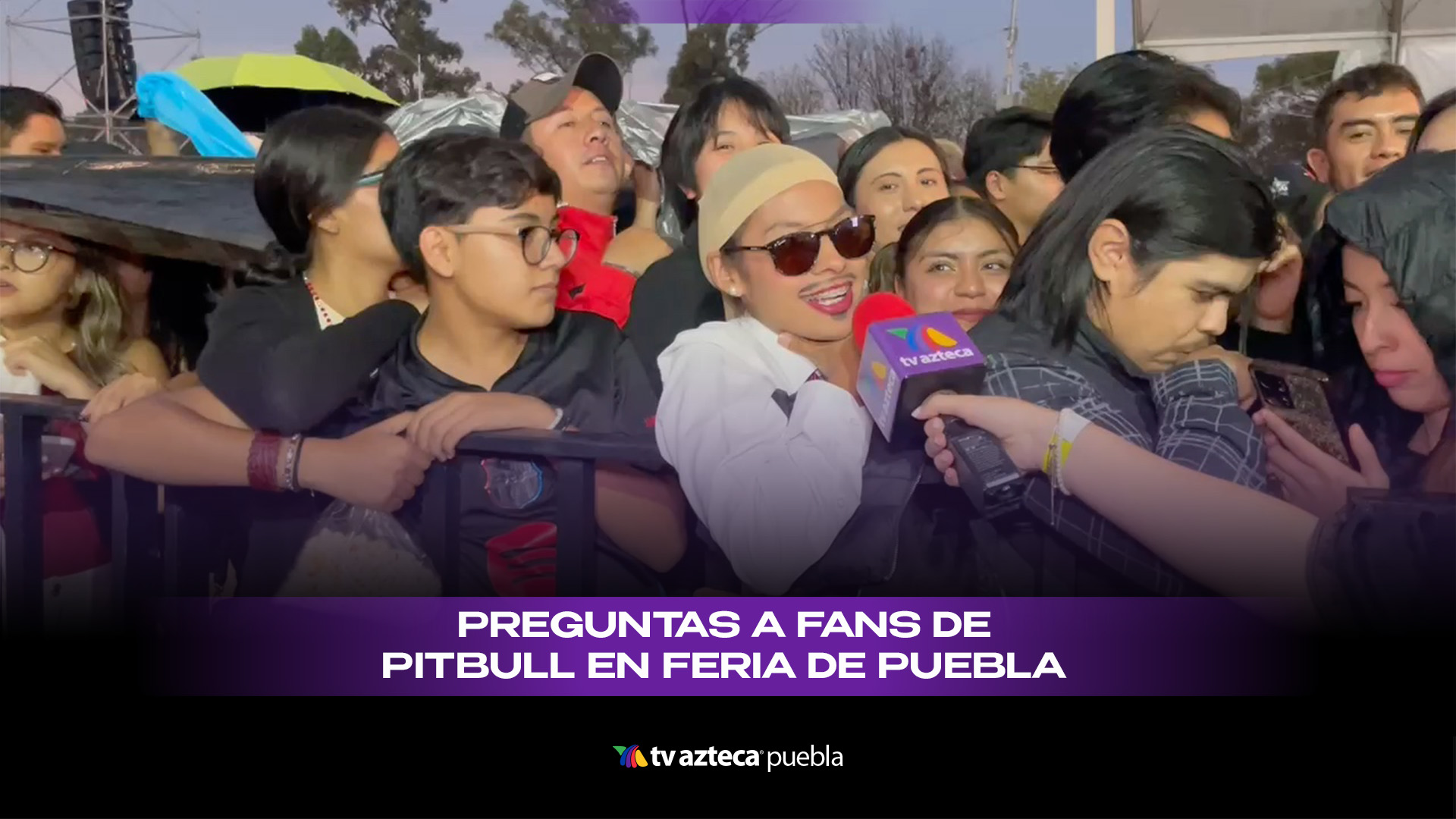 Fans de Pitbull sorprenden en Puebla: así respondieron sobre su ídolo