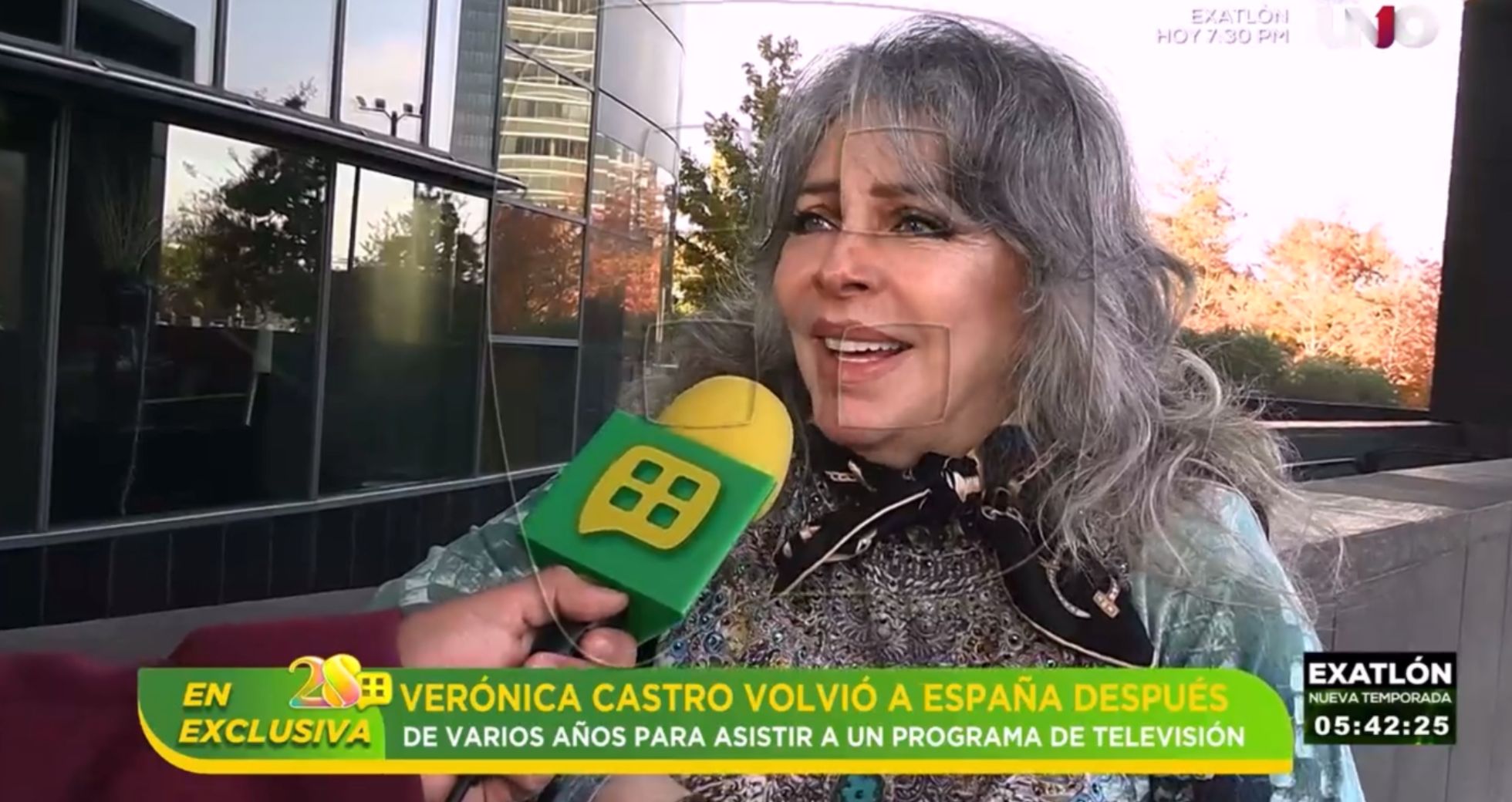 Verónica Castro confirma el cariño de pueblo español durante su regreso ...