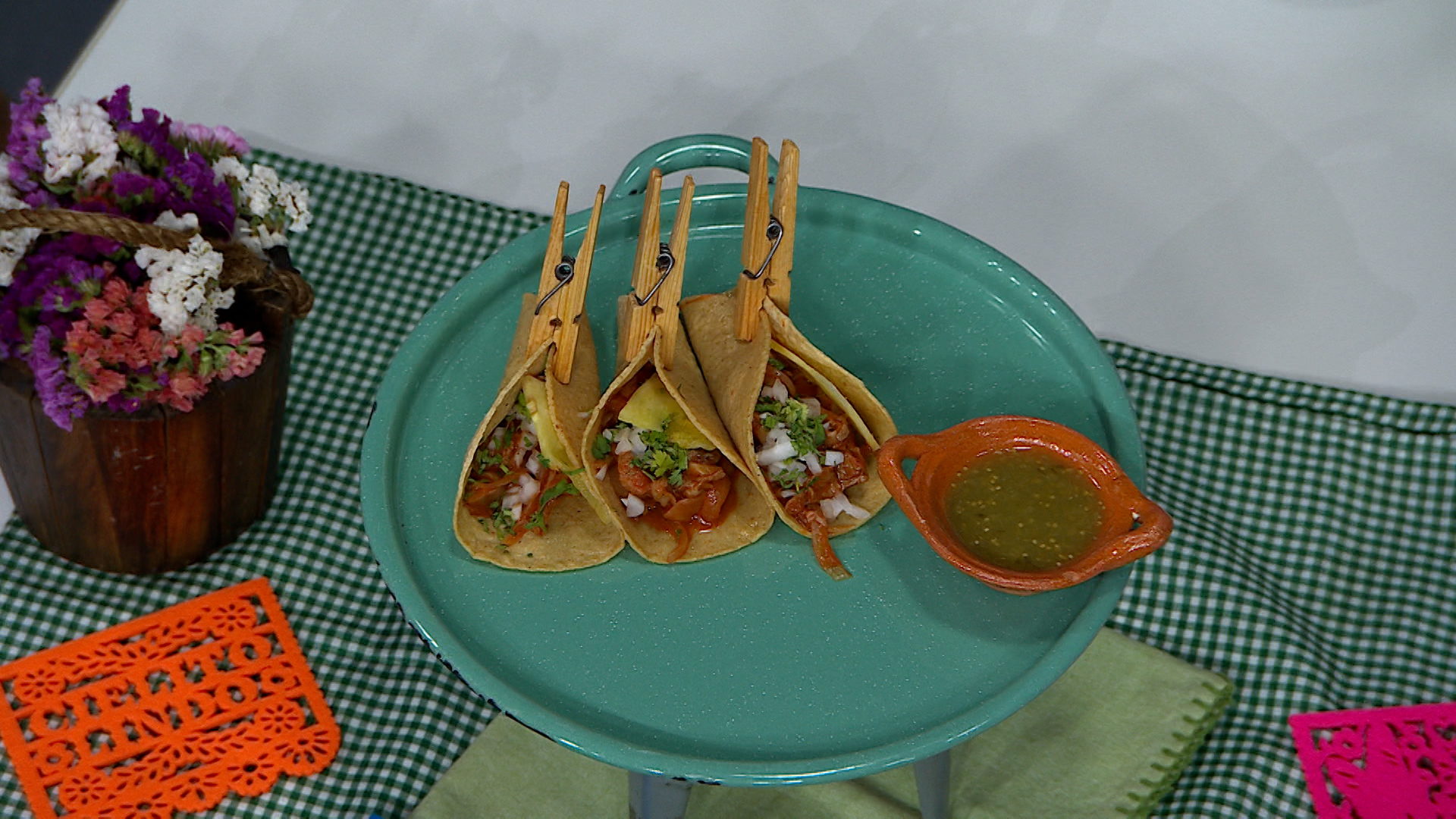 RECETA: Prepara Tacos de setas al pastor