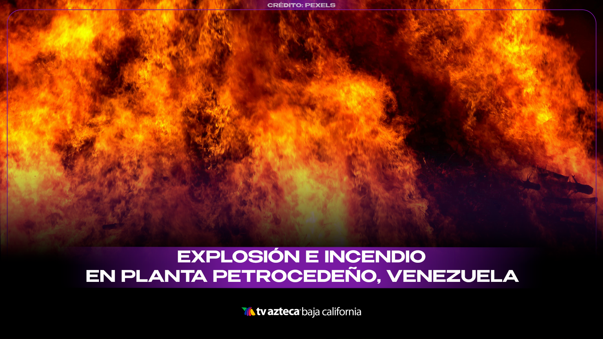 Explosión e incendio en planta Petrocedeño en Anzoátegui