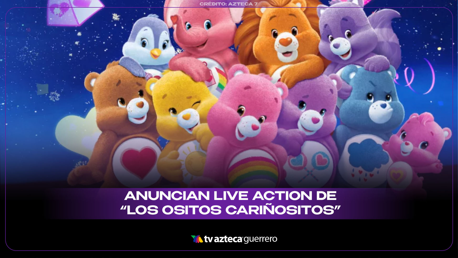 Anuncian live action de los ositos cariñositos: todos los detalles aquí