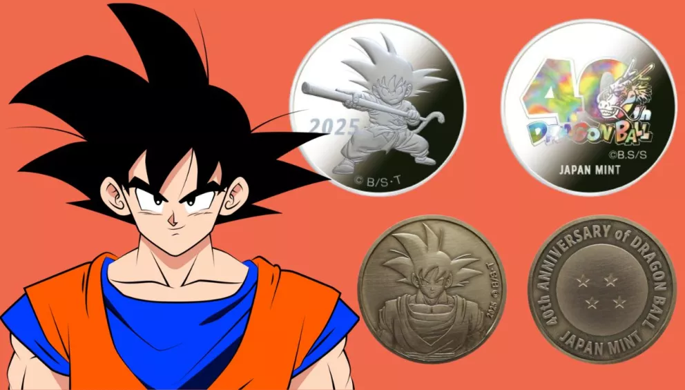 Colección legendaria: Japón lanza monedas de Dragon Ball y arrasan ...