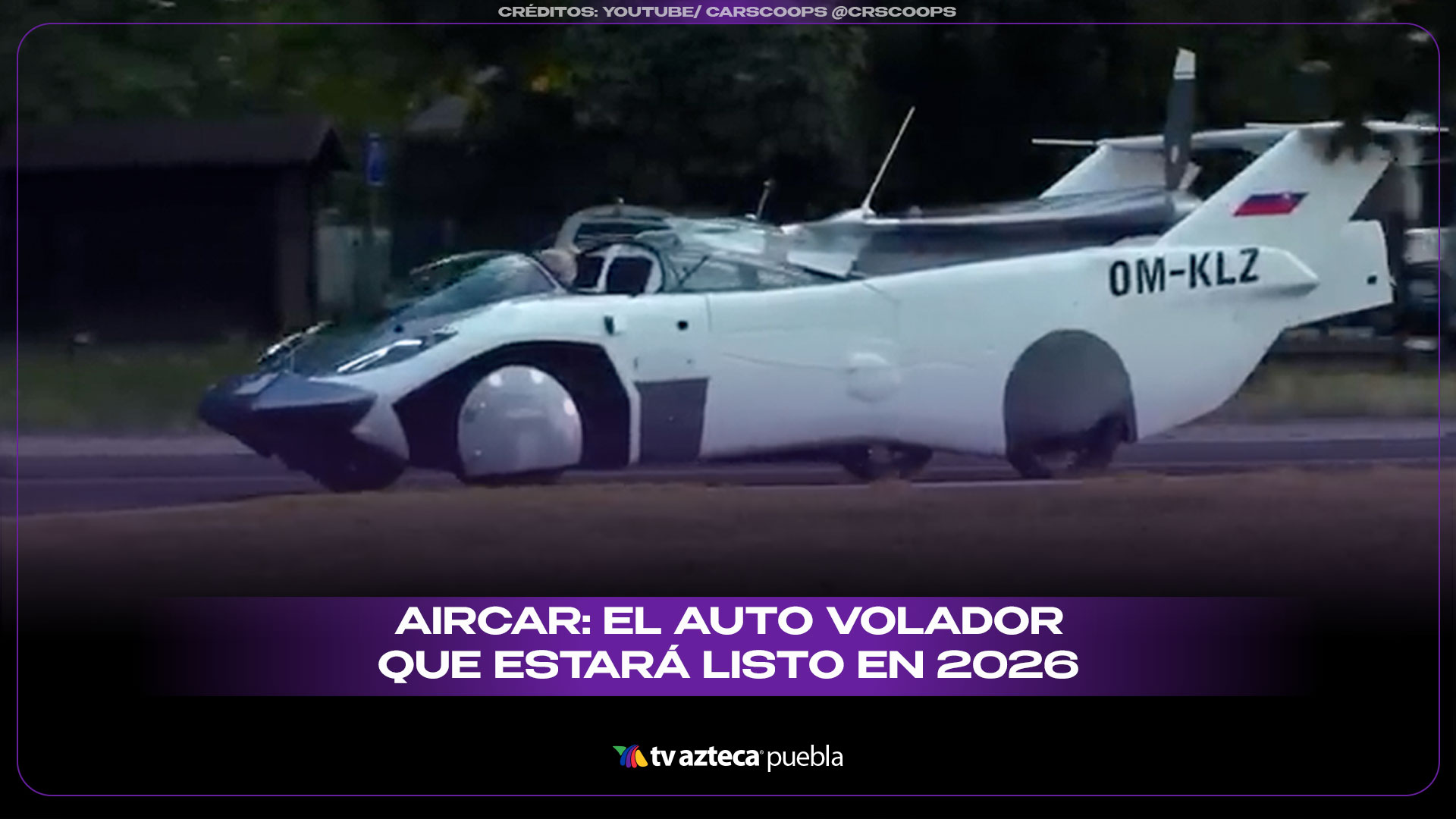 AirCar: características del coche volador que llega en 2026
