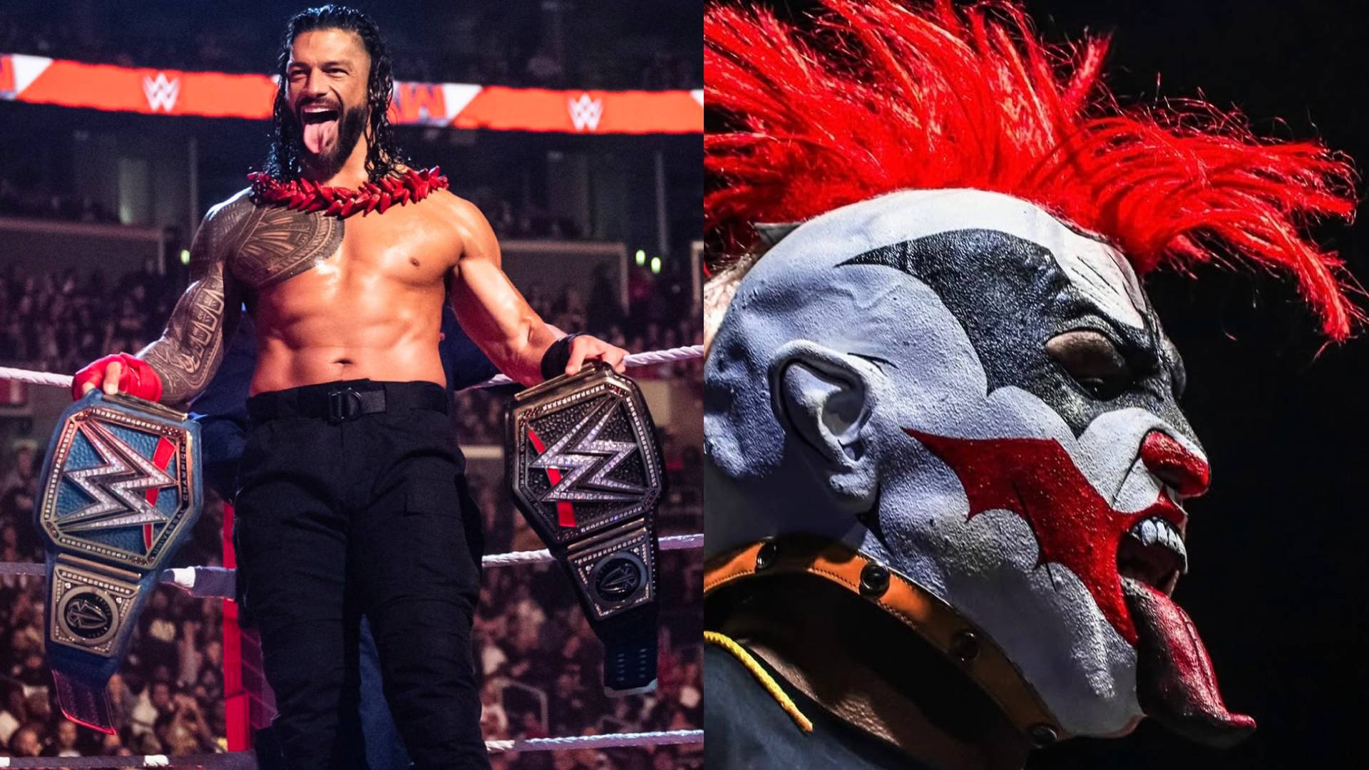 Roman Reigns vs Psycho Clown: Este el sueño de una figura de la lucha ...