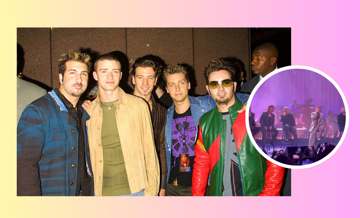 NSYNC se reúne en el último concierto de Justin Timberlake después de ...